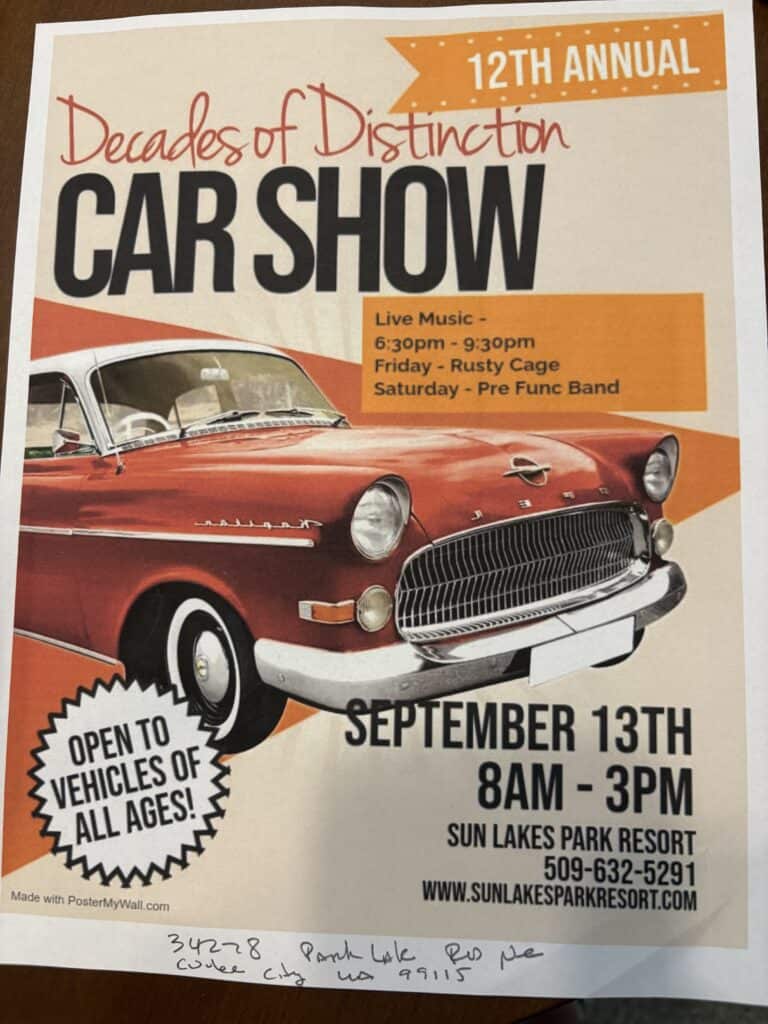 12th Annual Decades Of Distinction Car Show | Western Washington Firebirds